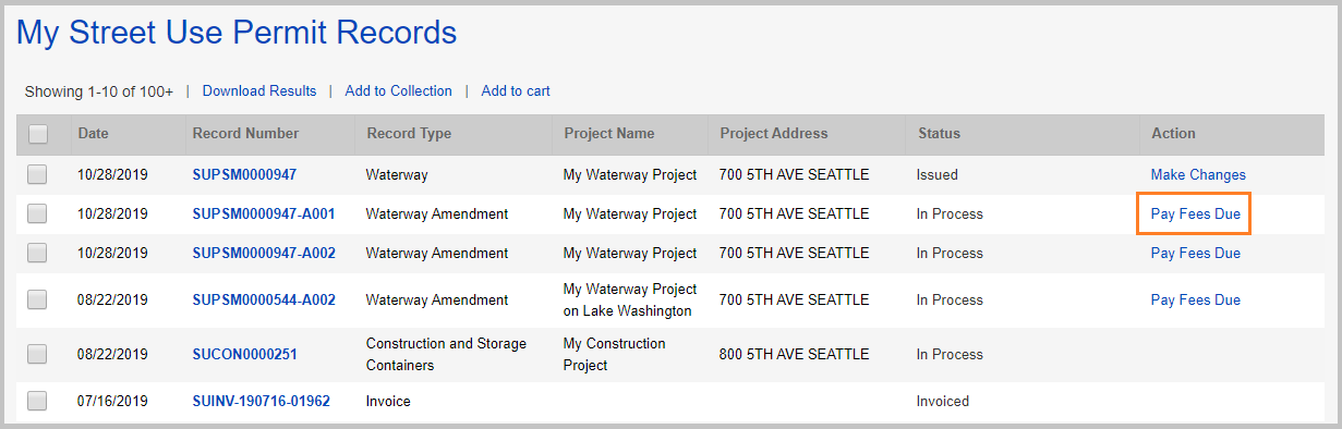 How to Find and Pay Fees Due for Your Street Use Application or Permit ...