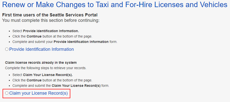 Register, Verify your Identity, then Claim Your Records – Help Center ...
